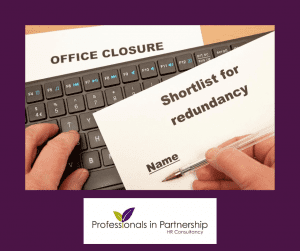 Managing the redundancy process for all business