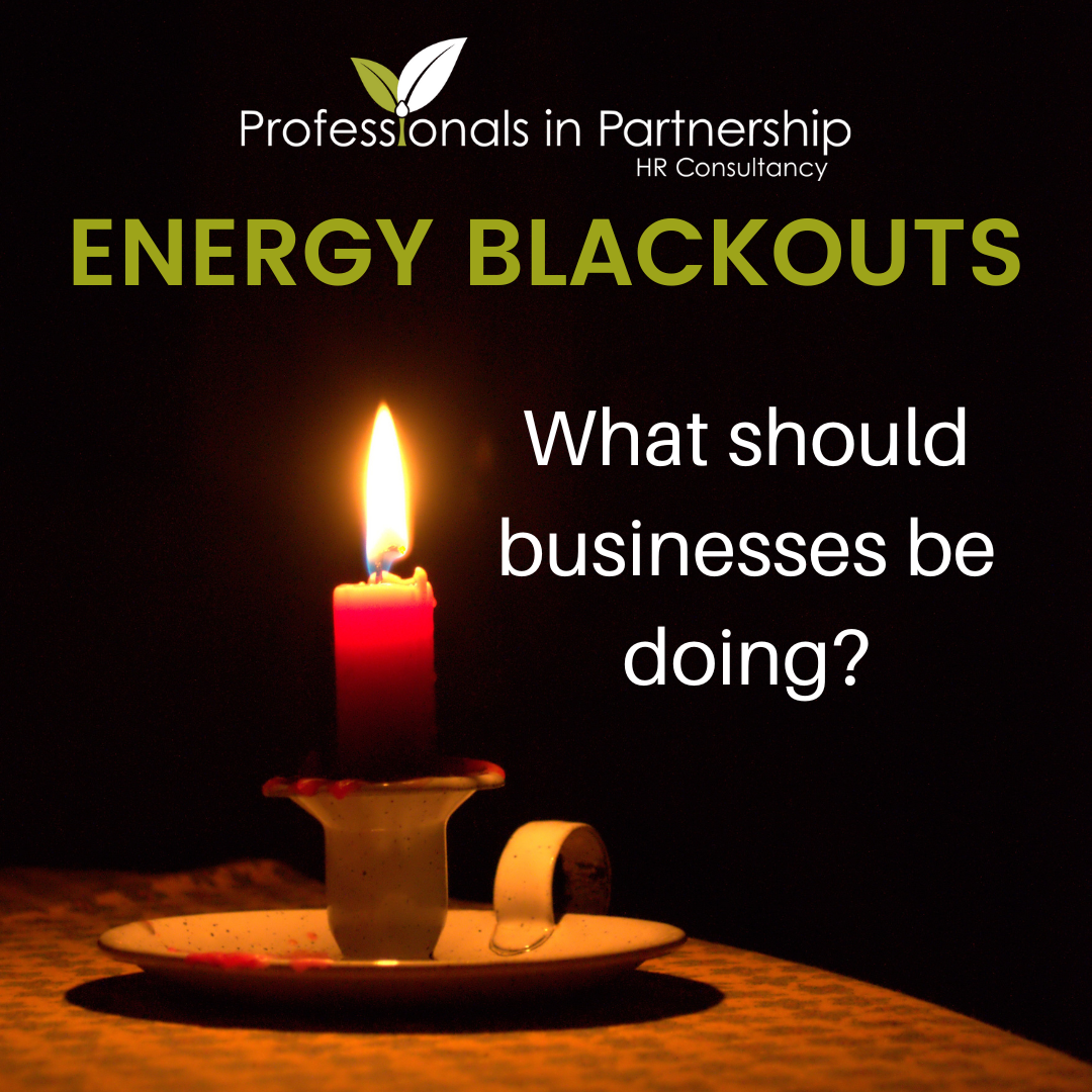 Energy Blackouts… What should businesses be doing? - Professionals in ...